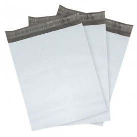 50 buc 19x23 + 5cm PUNGI DE TIP CURIERAT - ALB