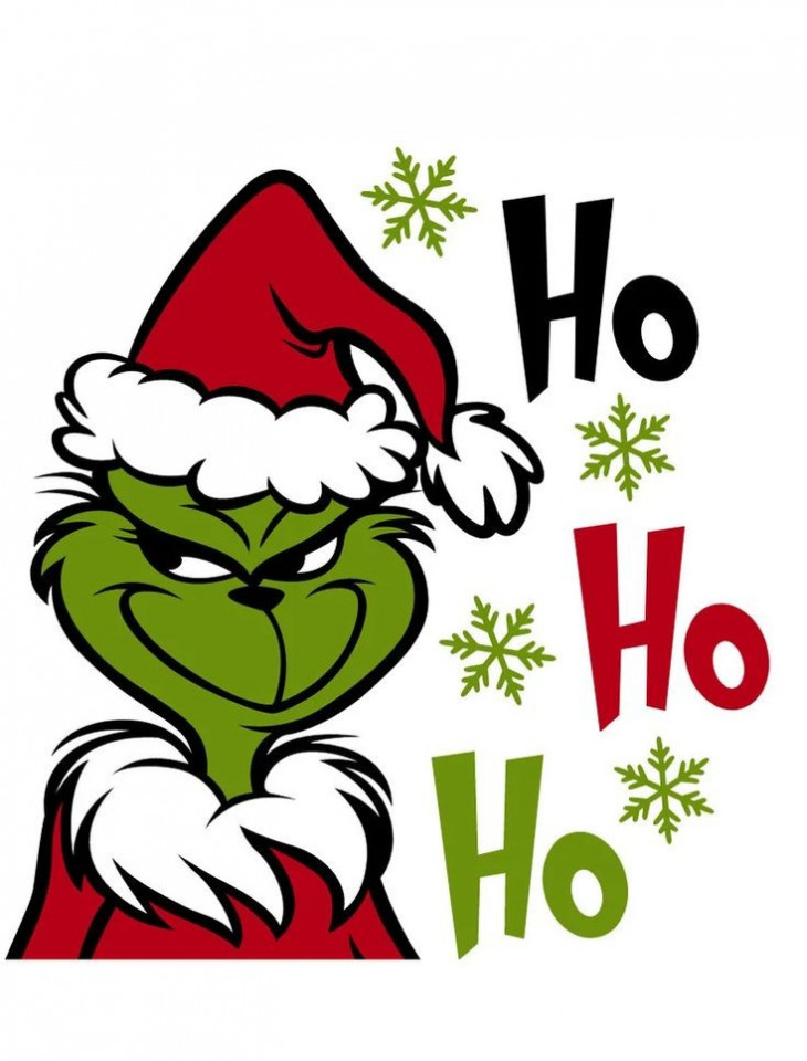 Sticker Auto Funny Grinch M1