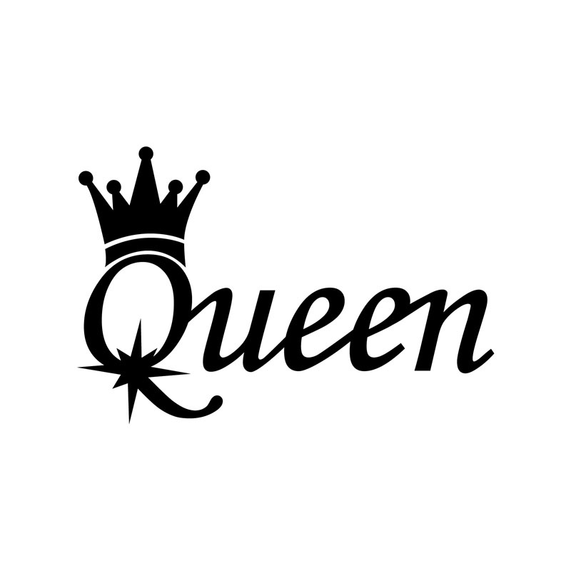 Sticker Auto Queen