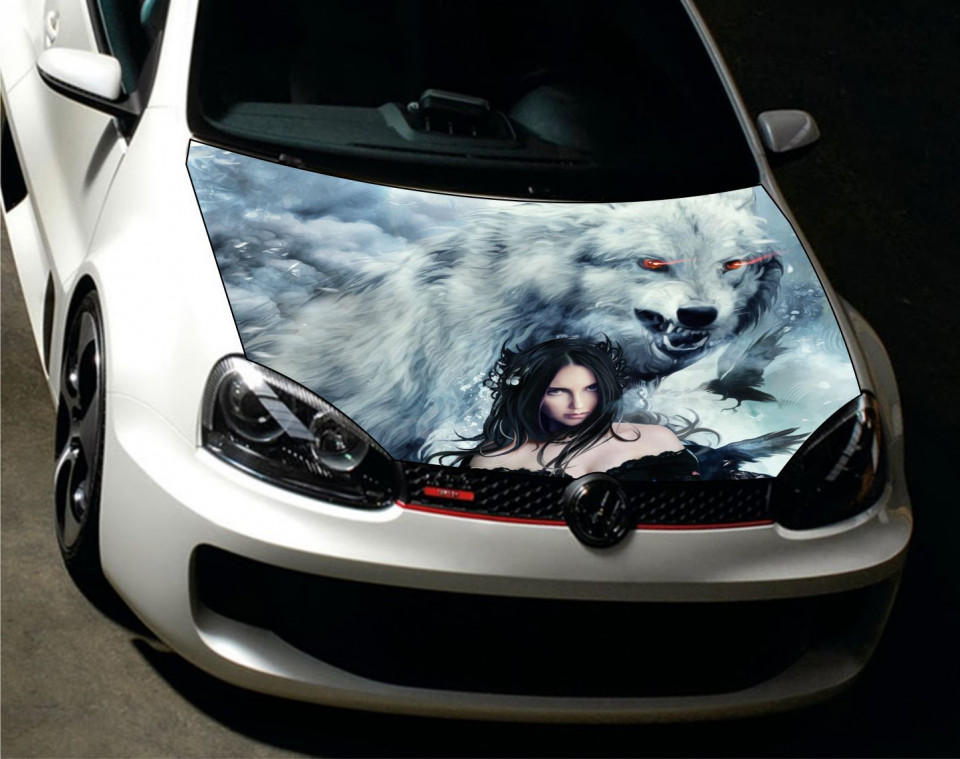 Sticker Autocolant Imprimat Capota Fantasy