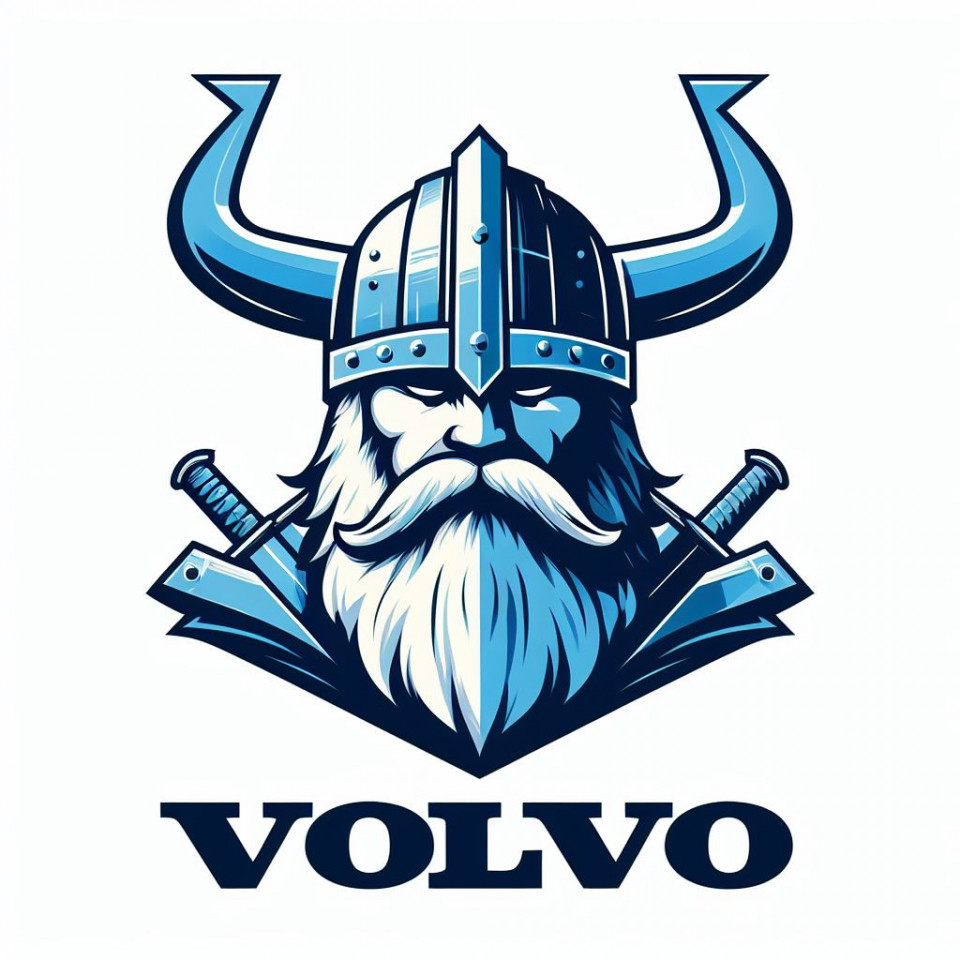 Sticker Auto color Volvo Viking