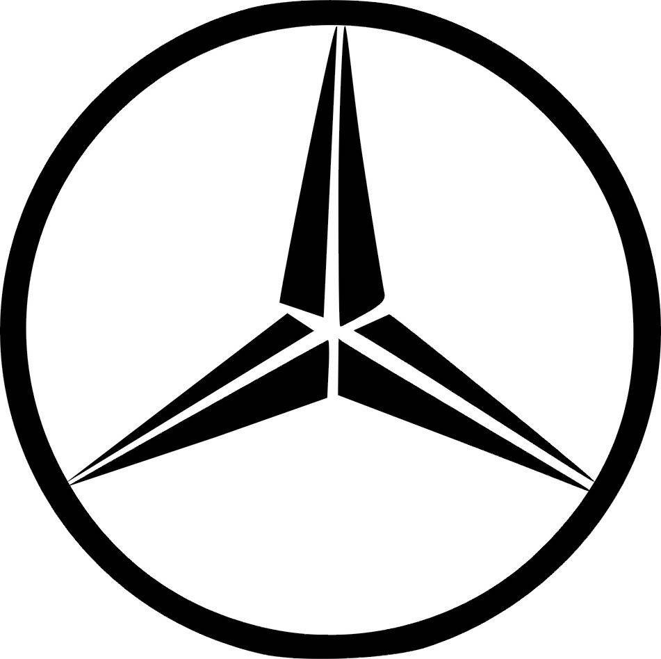 Sticker Mercedes-Benz Sigla
