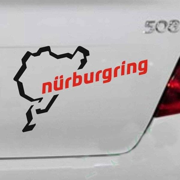 Sticker Harta circuit Nurburgring