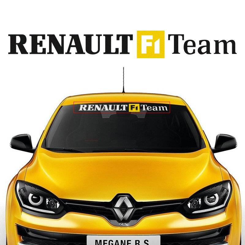Sticker Parbriz Renault