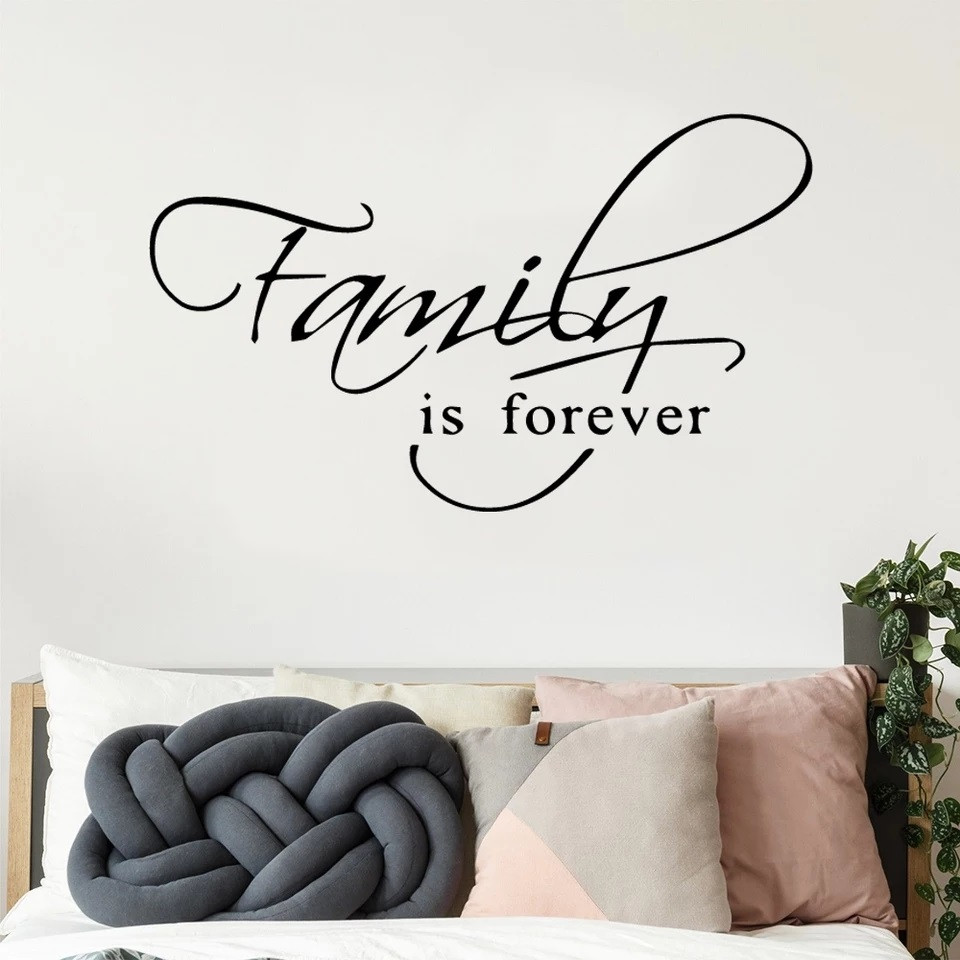 Sticker Perete Family is Forever