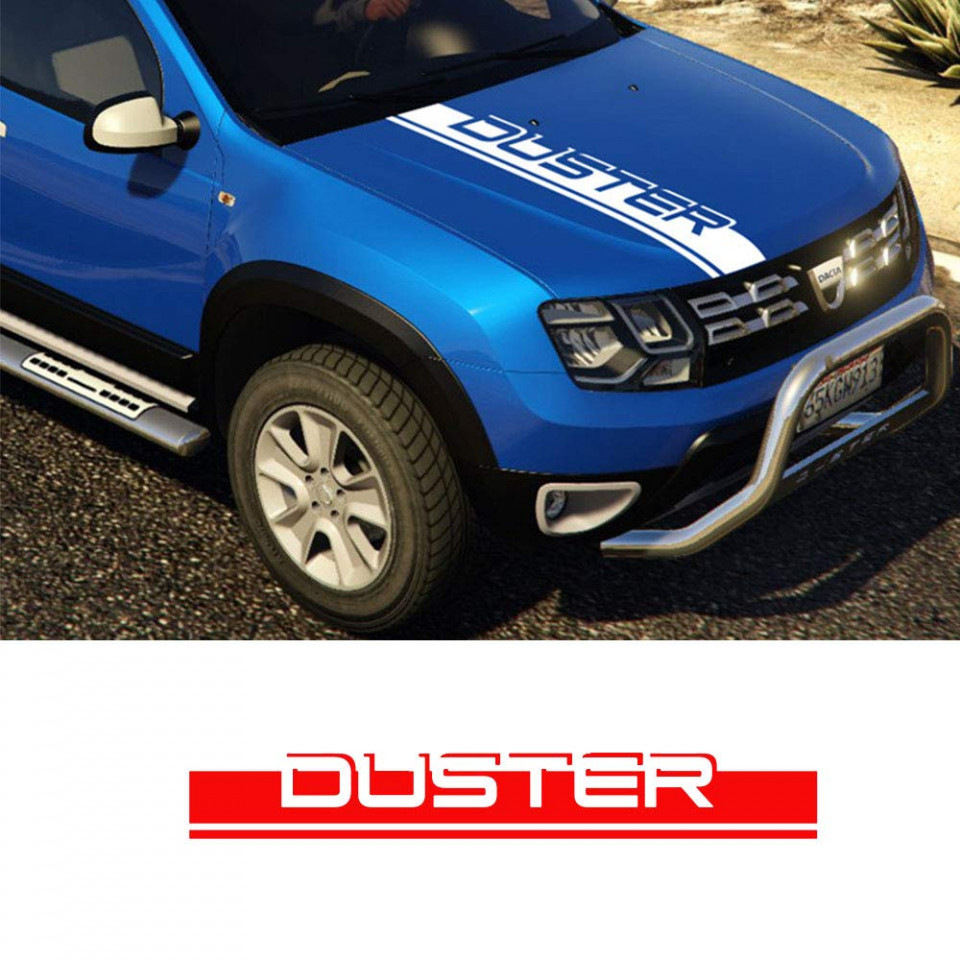Sticker Auto Dunga Capota Dacia Duster