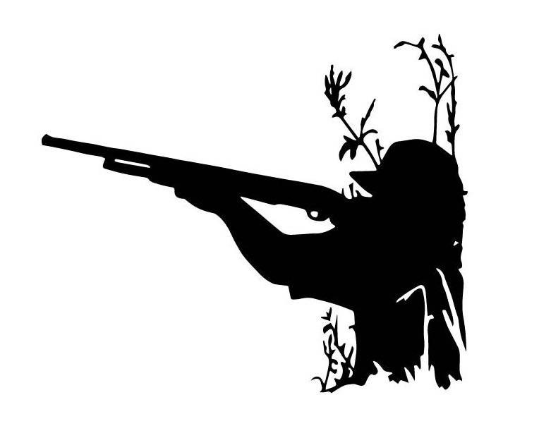 Sticker Auto Vanatoare2 50 cm