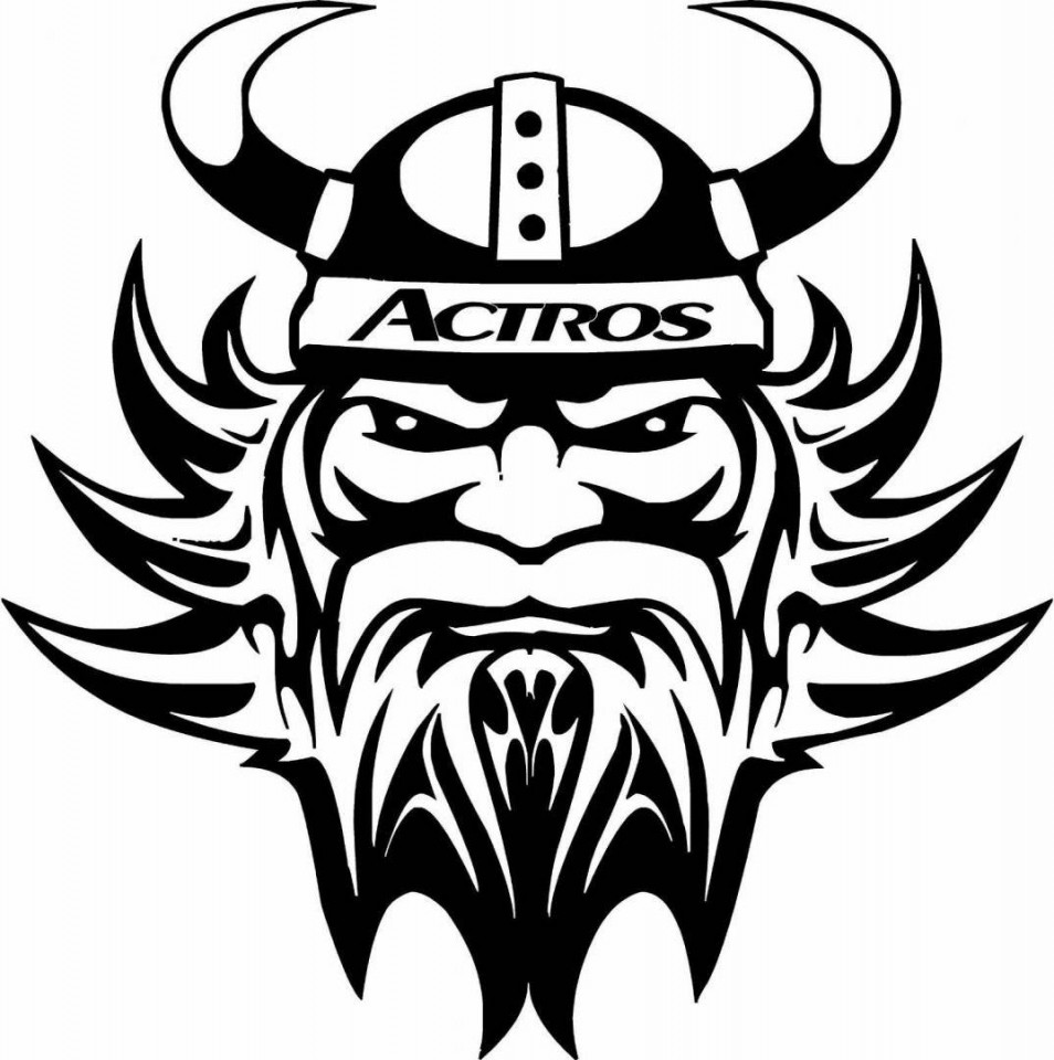 Sticker Autocolant Mercedes Actros Viking 40 cm