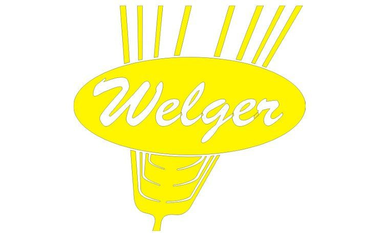 Sticker Welger logo M2