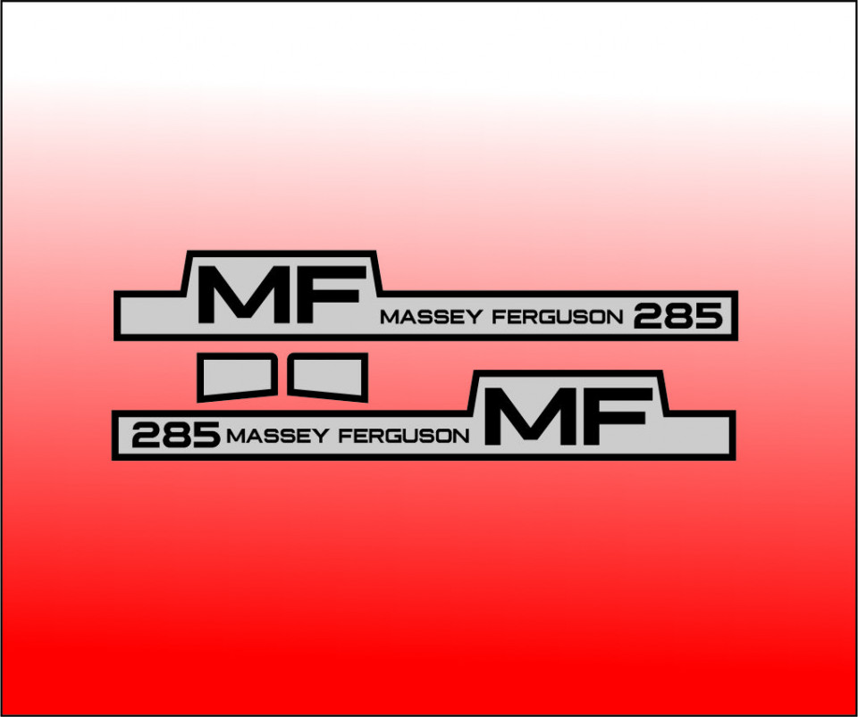 Set Stickere Autocolante Massey Ferguson 285