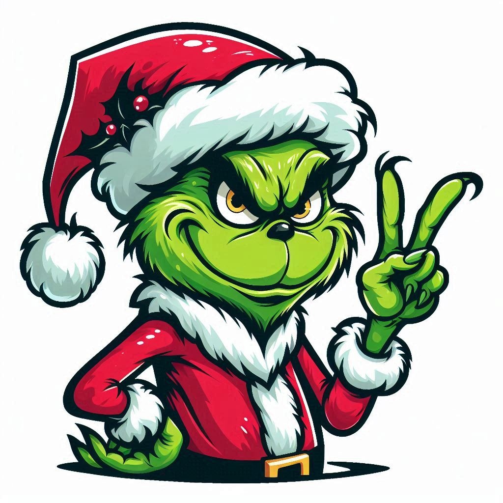 Sticker Auto Color Grinch M3