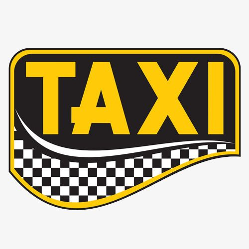 Sticker Auto color Taxi