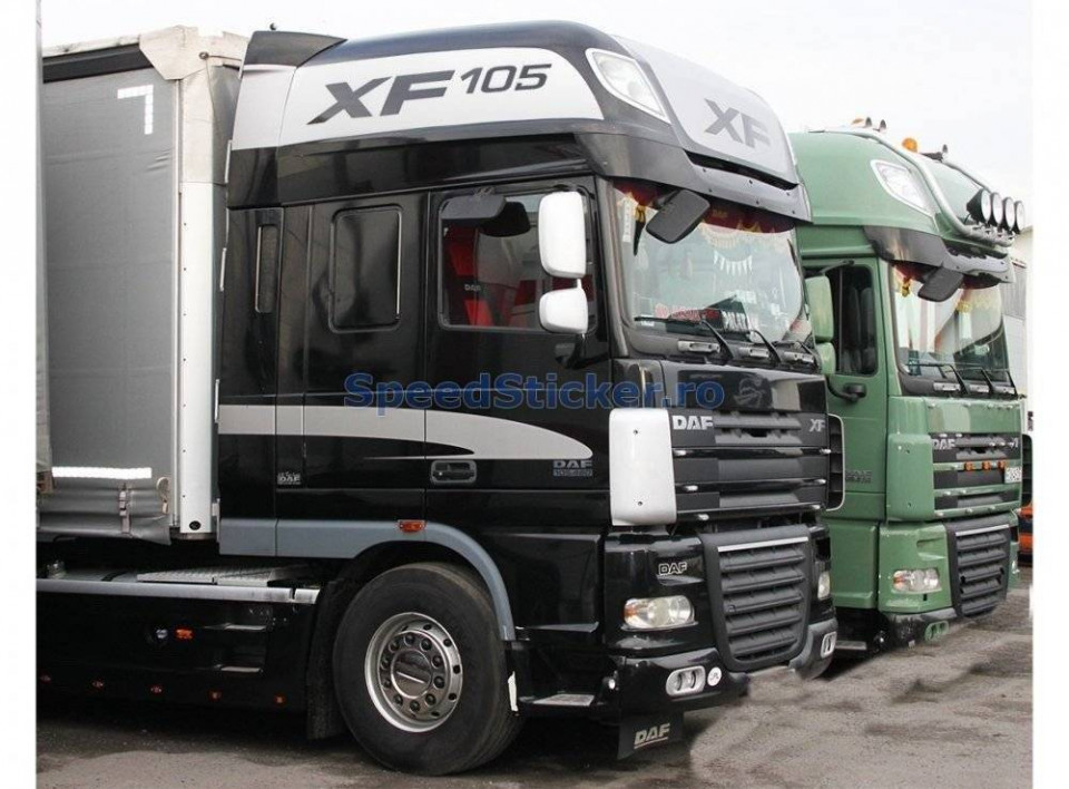 Set stickere DAF XF 105 Limited Edition