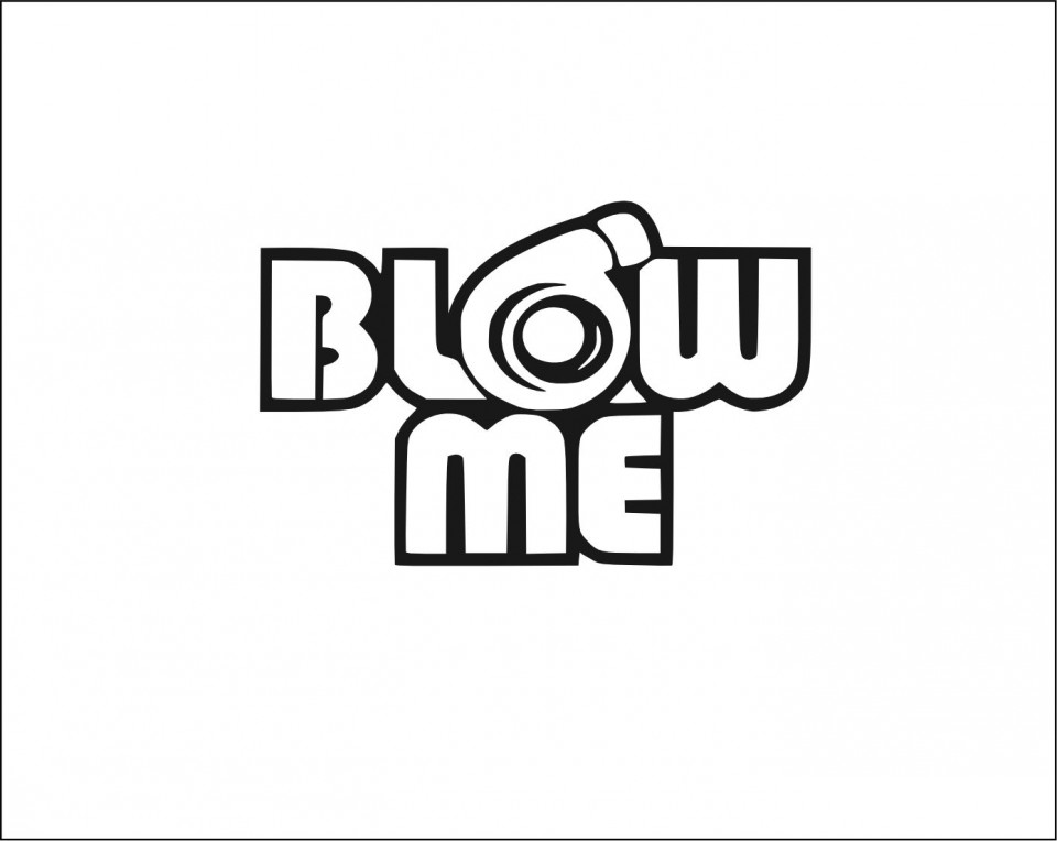 Sticker Auto Blow me