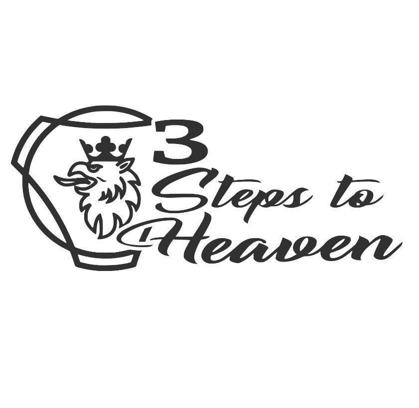 Sticker Auto Scania 3 Steps to Heaven