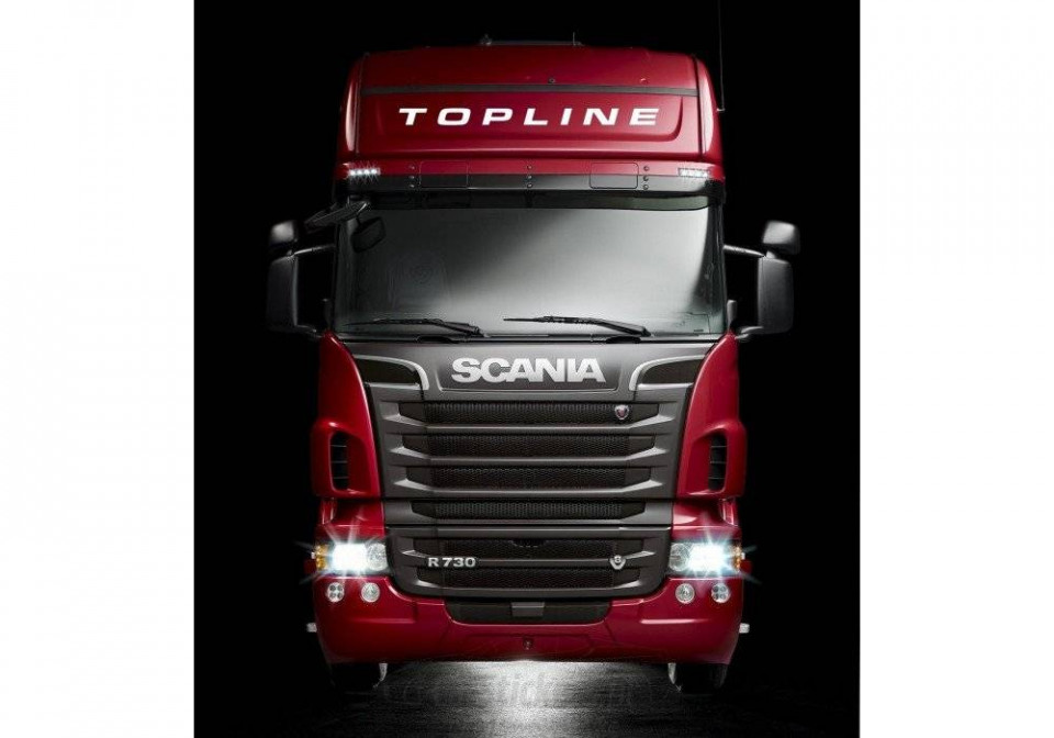 Sticker Scania Topline Parasolar/ Parbriz