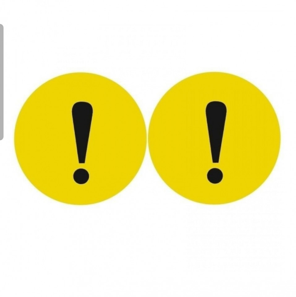 Set 2 buc Semn incepător Autocolant