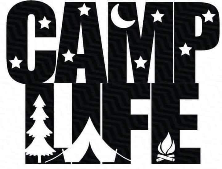 Sticker Auto Camping Life