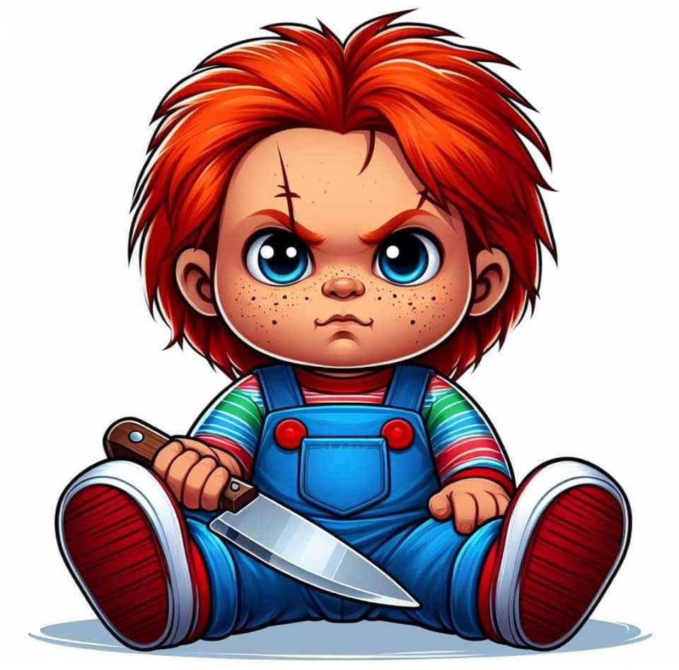 Sticker Auto color Chucky