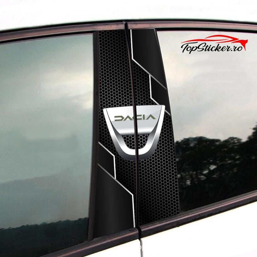 Sticker Stalpi Usi Dacia