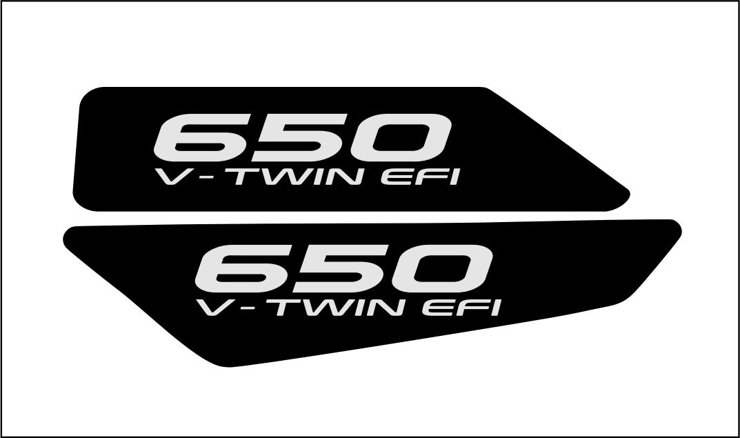 Set Stickere Can-am 650 V-Twin Efi