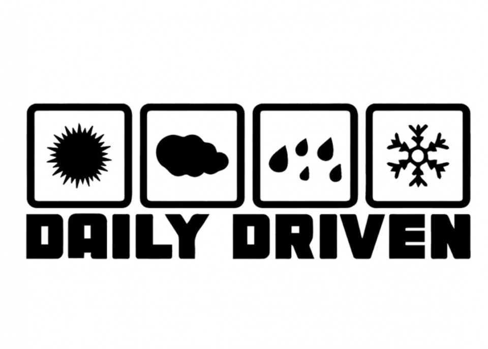 Sticker Daily Driven