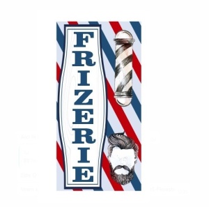 Banner Vertical Frizerie