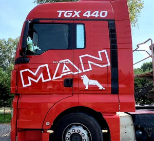 Set Stickere Cabina MAN TGX TGA
