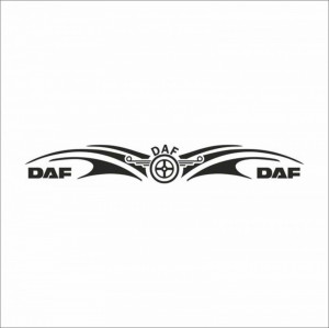 Sticker Parbriz/Cabina Daf
