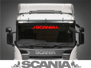 Sticker Scania Fete Parasolar/ Parbriz