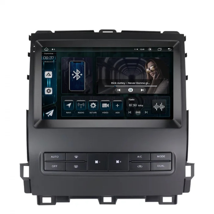 Navigatie Toyota Prado J120 (2002 - 2010), Android 13, Z-Octacore / 8GB ...