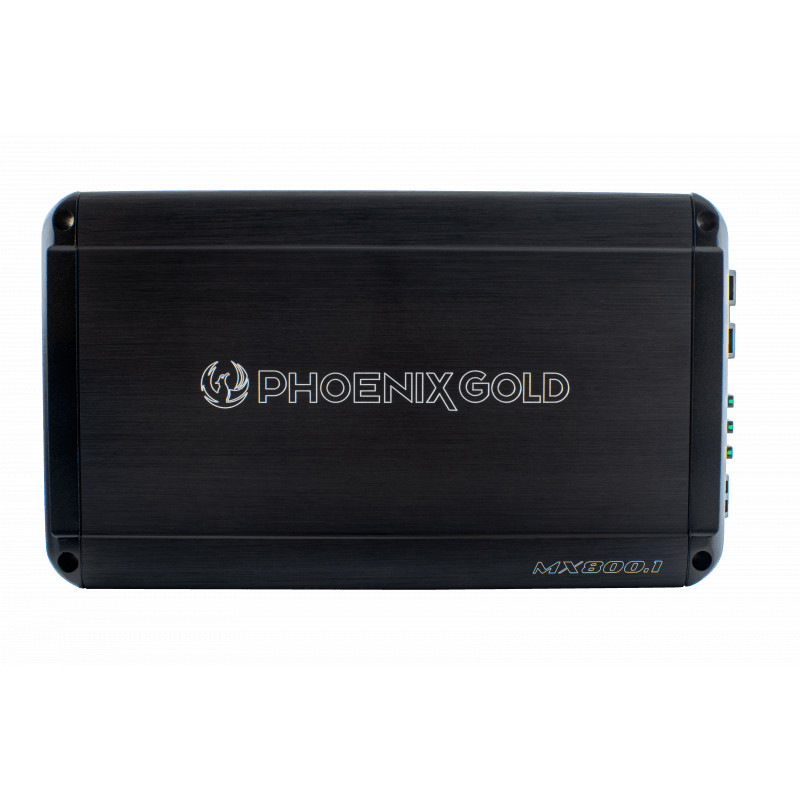 AMPLIFICATOR AUTO 1 CANAL CLASA D SUB COMPACT PHOENIX GOLD MX800.1 800W RMS