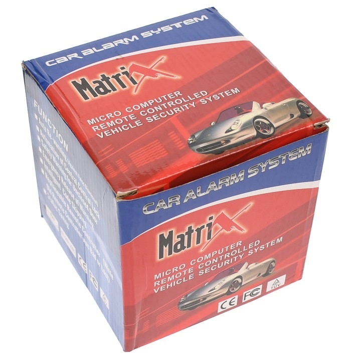 ALARMA AUTO MATRIX A017 CU 2 TELECOMENZI SI MONTAJ PROFESIONAL IN TOATA