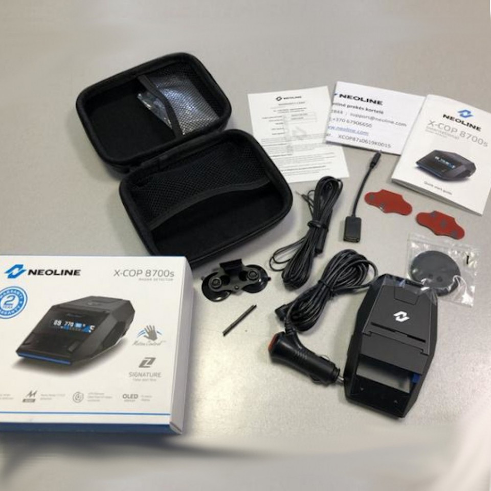 Detector de radar portabil Neoline X-COP 8700s GT 11 Benzi Radar ...
