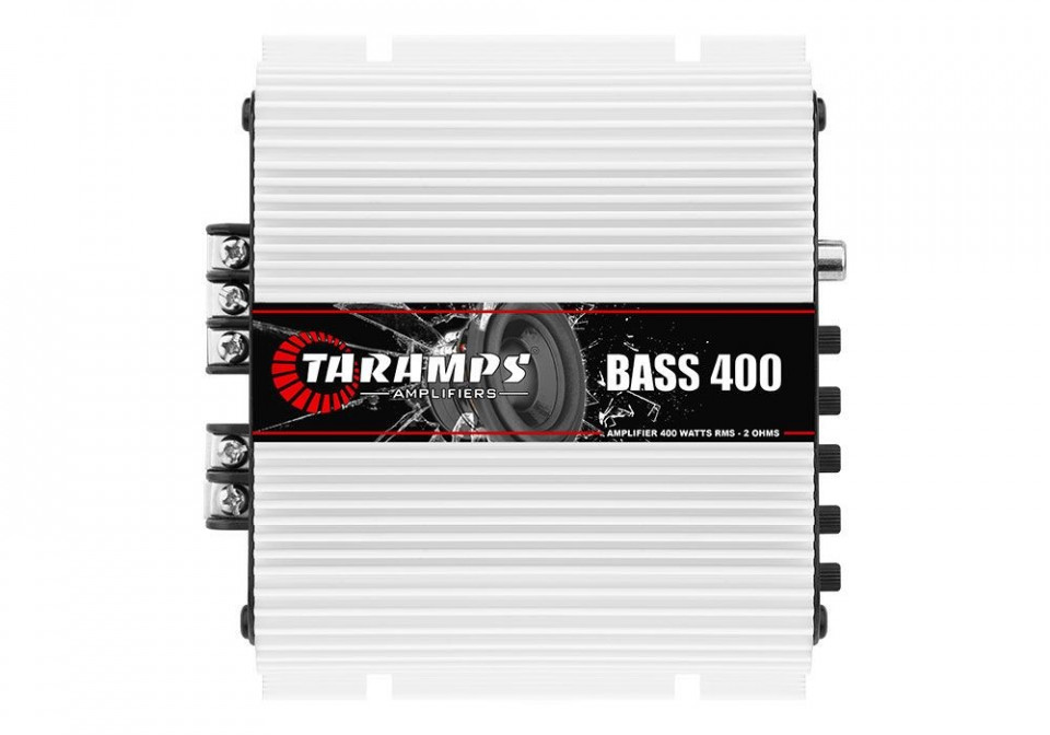 AMPLIFICATOR AUTO 1 CANAL 400WX1 2OHM BASS TARAMPS