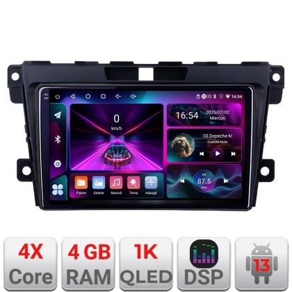 Navigatie Mazda CX-7 2009 A-097 4+64 InCell Display 1K Android Waze USB ...