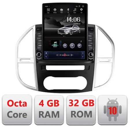 Navigatie dedicata Edonav Mercedes Vito w447 2016- Android radio gps ...