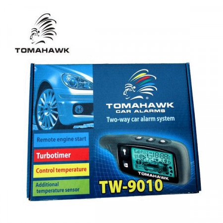 ALARMA AUTO CU PAGER TOMAHAWK TW 9010 SISTEM DE SECURITATE CU PORNIRE MOTOR! MONTAJ AUTORIZAT IN ...