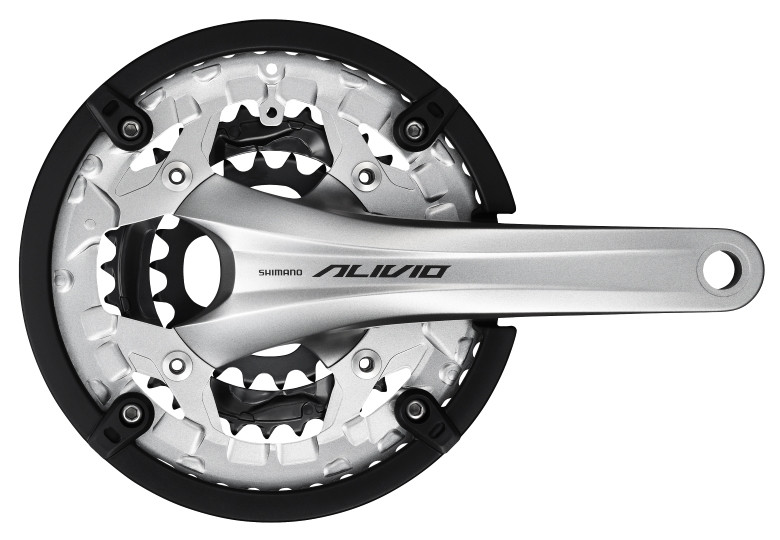 ANGRENAJ PEDALIER SHIMANO ALIVIO FC-T4060 44X32X22T BRAT 170MM PT. 9 VIT. PE SPATE 2-PCS FC CU ...