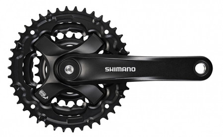 ANGRENAJ PEDALIER SHIMANO TOURNEY FC-TY501 48X38X28T BRAT 170MM PT. 6/7/8 VIT. PE SPATE FARA CG ...