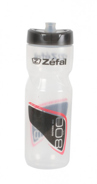 Bidon ZEFAL Sense M80 Soft-Cap 800 ml - Transparent