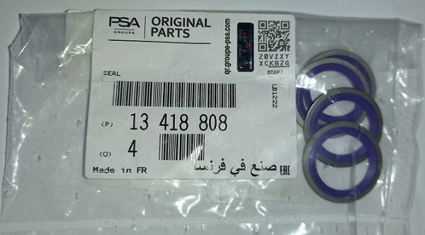 O-ring conducta la compresor A/C Opel Astra G original GM 24436645 13418808