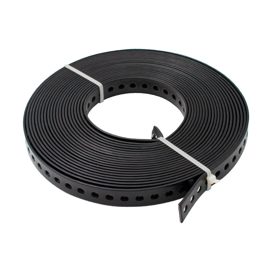 Banda perforata izolata cu plastic 20x0.7mm / 10 M