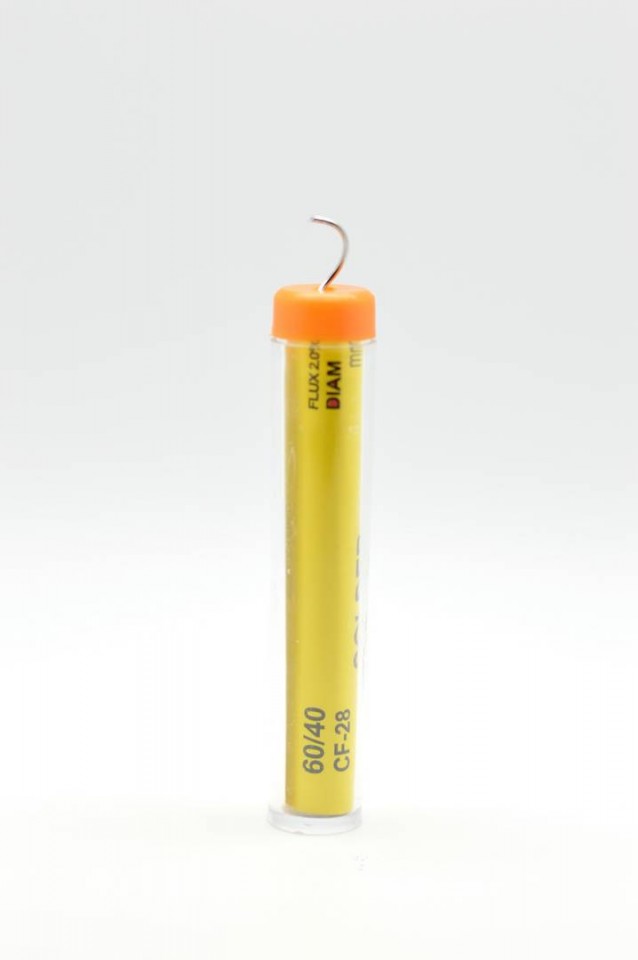 FLUDOR DE LIPIT CU PASTA LA TUB 9GR - 1MM , SN40/PB60