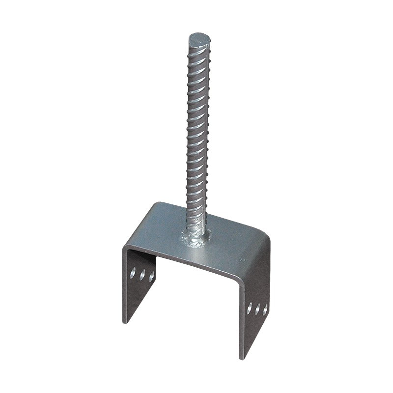 Papuc reazem in forma de U 151 x 60 x 100 x 5 mm