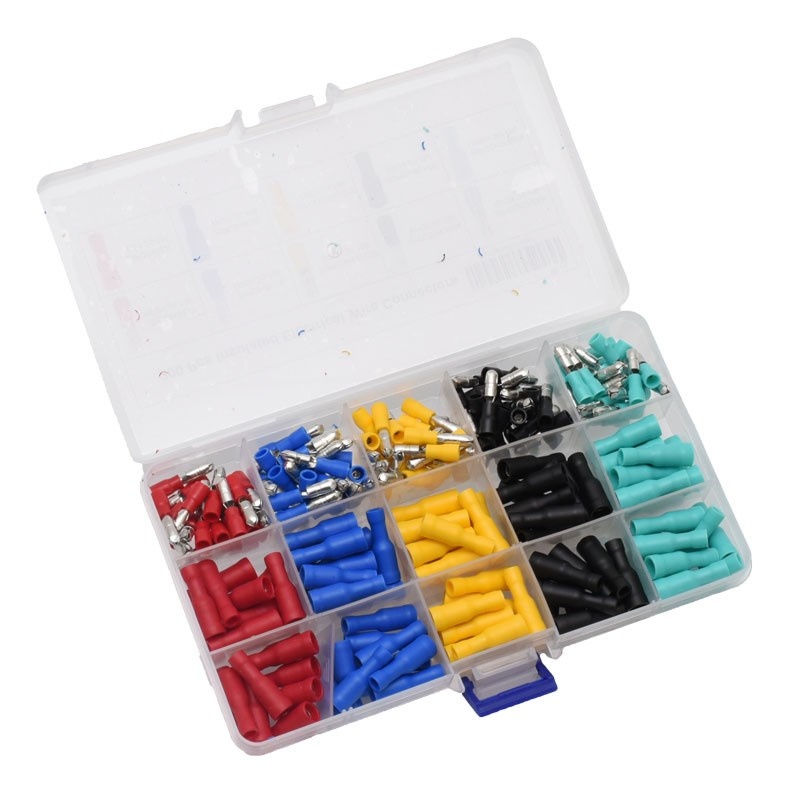 Papuci electrici tip pini terminali mama - tata, 200buc / set