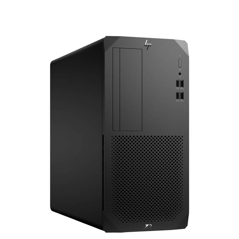 Workstation SH HP Z2 G5 Tower, Octa Core i7-10700, 1TB SSD, Quadro ...