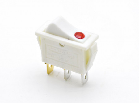 Intrerupator Irs Ingust Cu Led 3C Alb 220V-16A