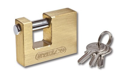 Lacat alama dreptunghiular 60mm