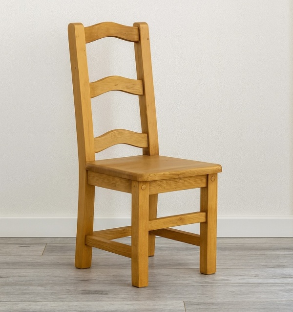 Scaun Montana lemn masiv, 46 x 52 x 101 cm